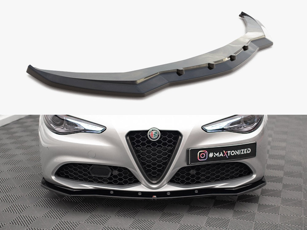 MAXTON DESIGN Front Splitter V.1 Alfa Romeo Giulia Sport – Aero Elite